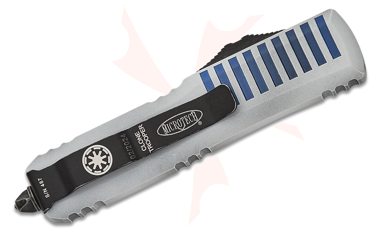 Microtech 232-1CO Clone Trooper UTX-85 AUTO OTF Knife 3" White Double ...