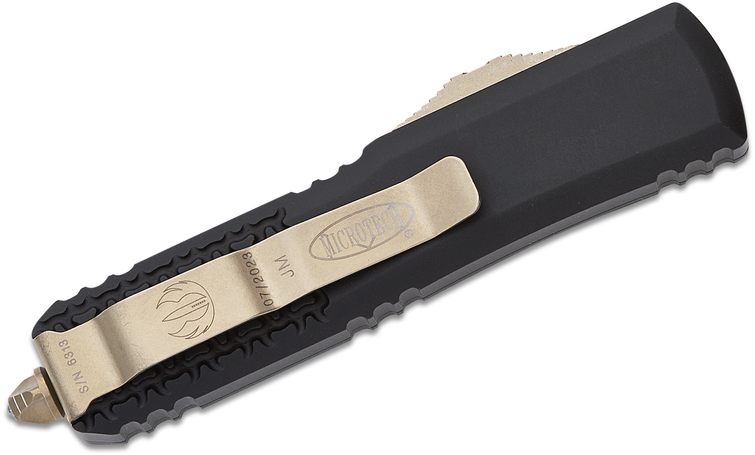 Microtech 232-3JM Jedi Master UTX-85 AUTO OTF Knife 3" Green Plain ...