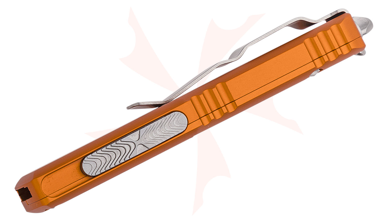 Microtech 232-4OR UTX-85 AUTO OTF 3" Satin Double Edge Dagger Blade ...