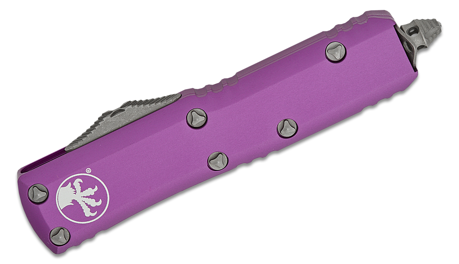 Microtech 233-11APVI UTX-85 AUTO OTF 3" Apocalyptic Tanto Combo Blade ...