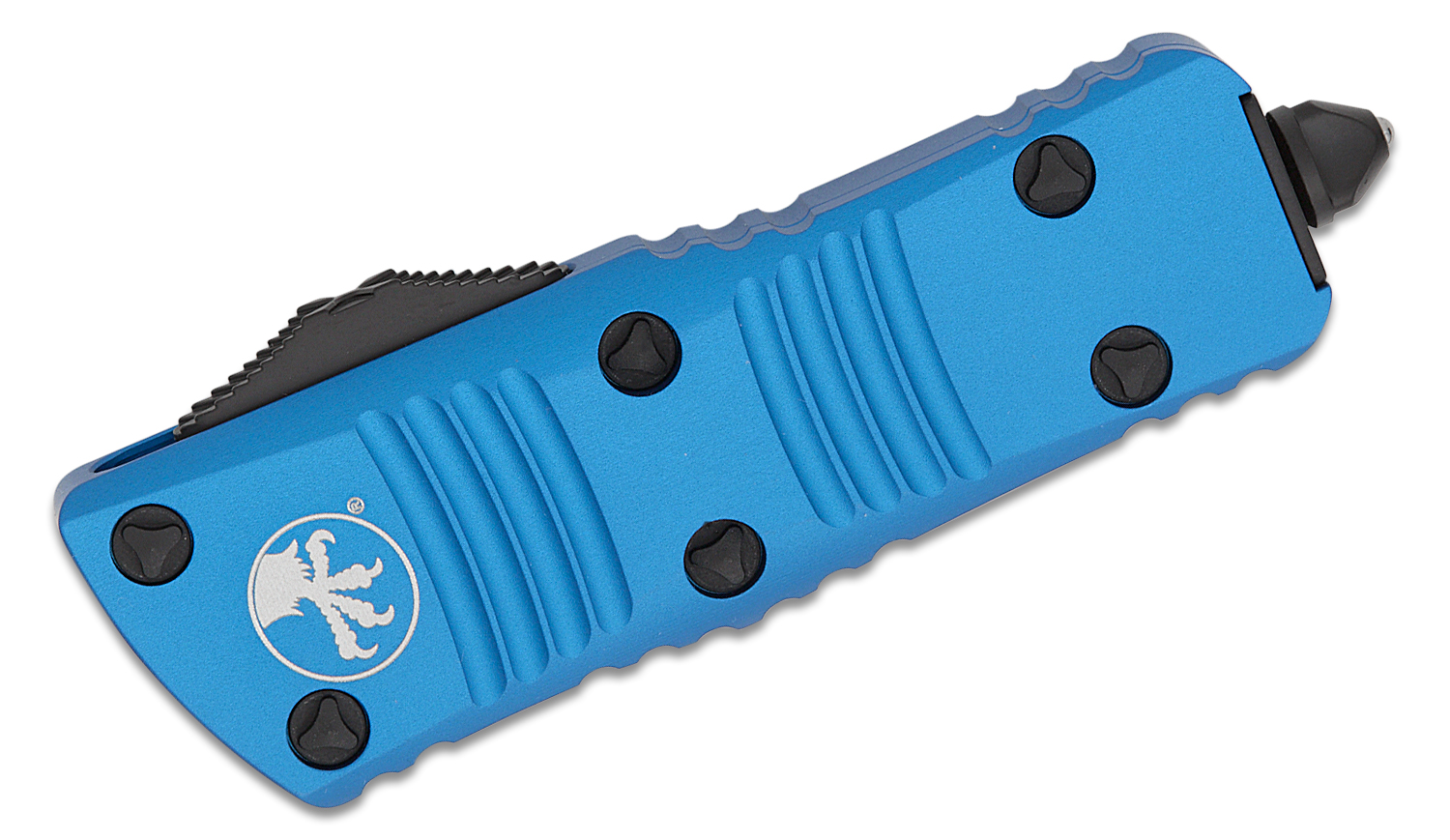 Microtech 238-2BL Troodon Mini OTF AUTO Knife 1.99" Black Double Combo ...