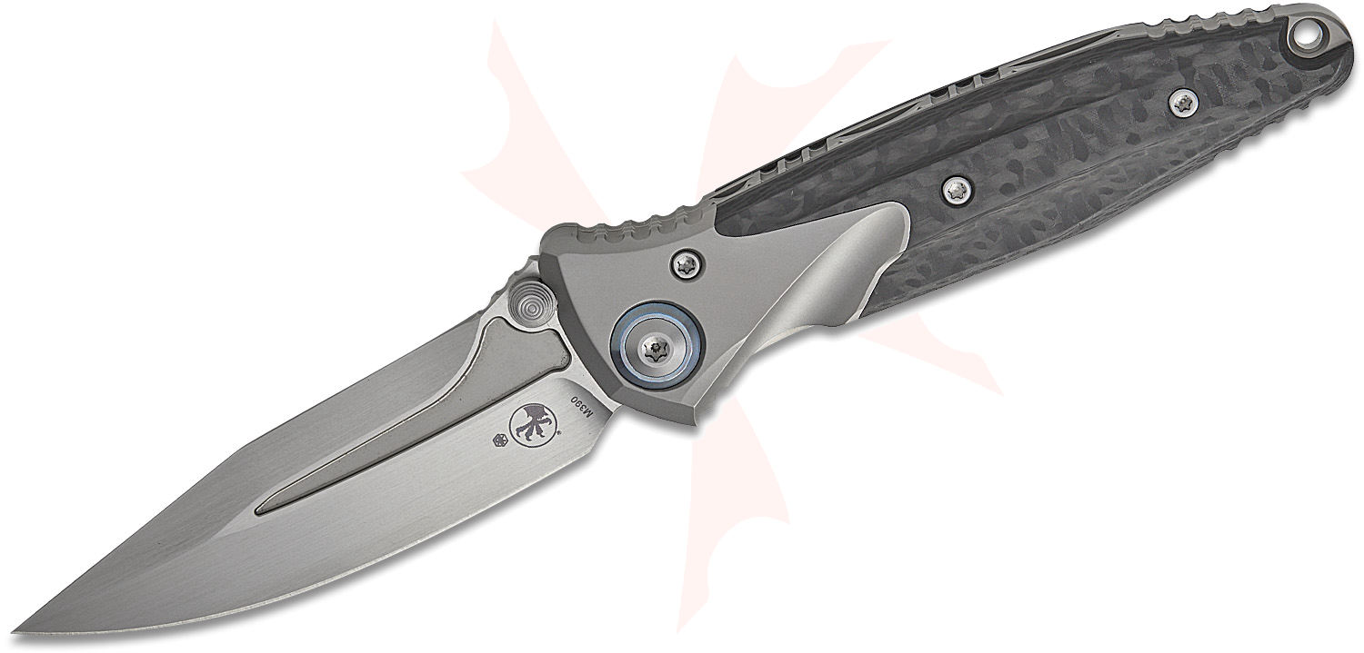 Microtech 262M-4CFTI Socom Bravo Mini Manual Folding Knife 3.5" M390 ...