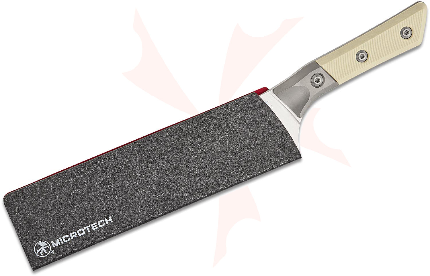 Microtech 3000B-10IV Kitchen Chef's Knife 8" M390MK Stonewashed Blade ...