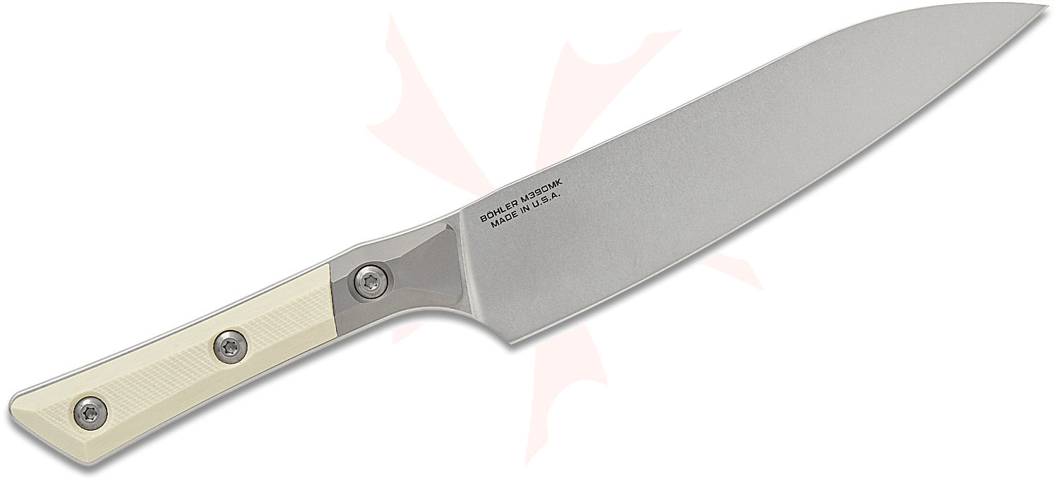 Microtech 3400B-10IV Kitchen Utility Knife 6" M390MK Stonewashed Blade ...