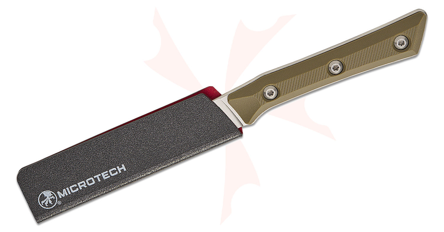 Microtech 3500-10OD Kitchen Paring Knife 3.75" M390MK Stonewashed Blade ...
