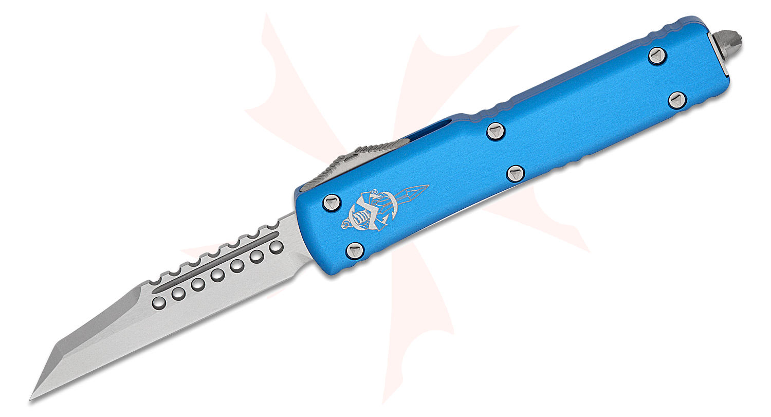 Microtech 419W-10BLS Signature Series UTX-70 Warhound AUTO OTF 2.41 ...