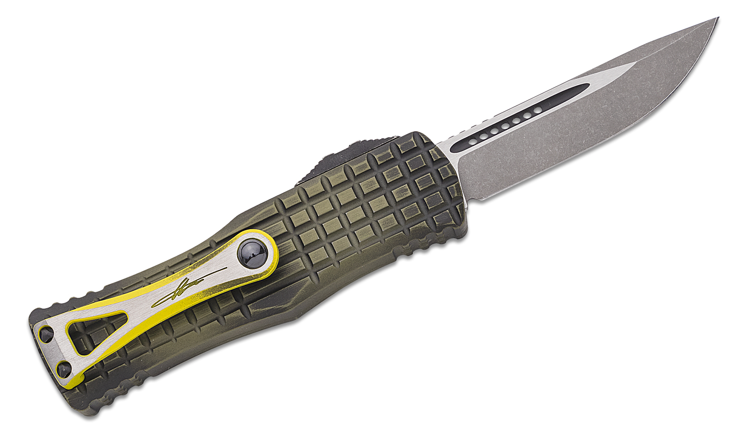 Microtech 703-10APFRGS Signature Series Hera OTF AUTO Knife 3.125 ...