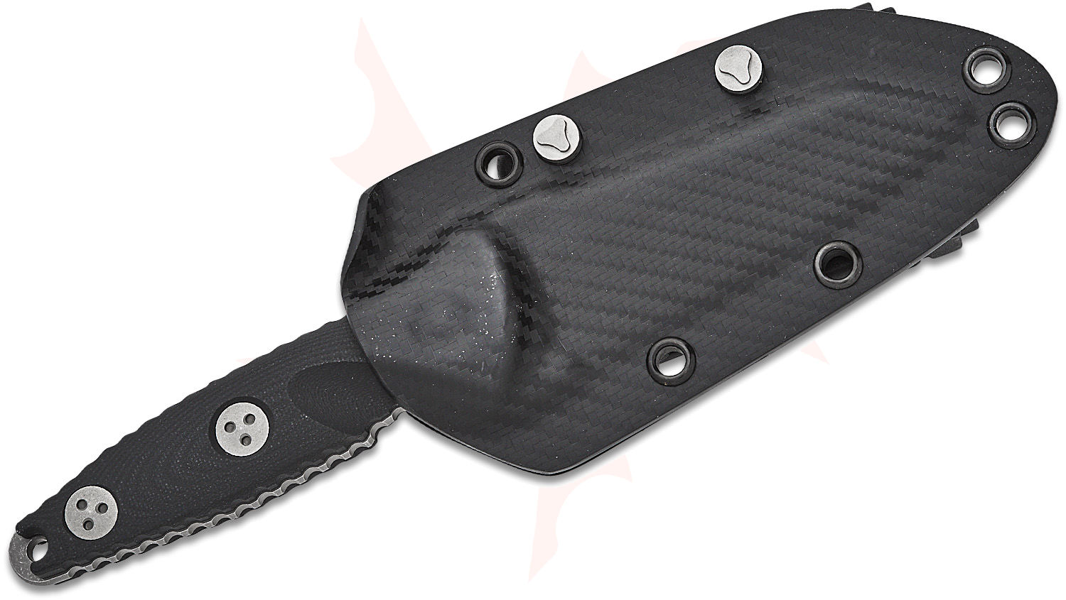 Microtech 93M-12AP Socom Alpha Mini Warcom Fixed Blade Knife 3.72 ...