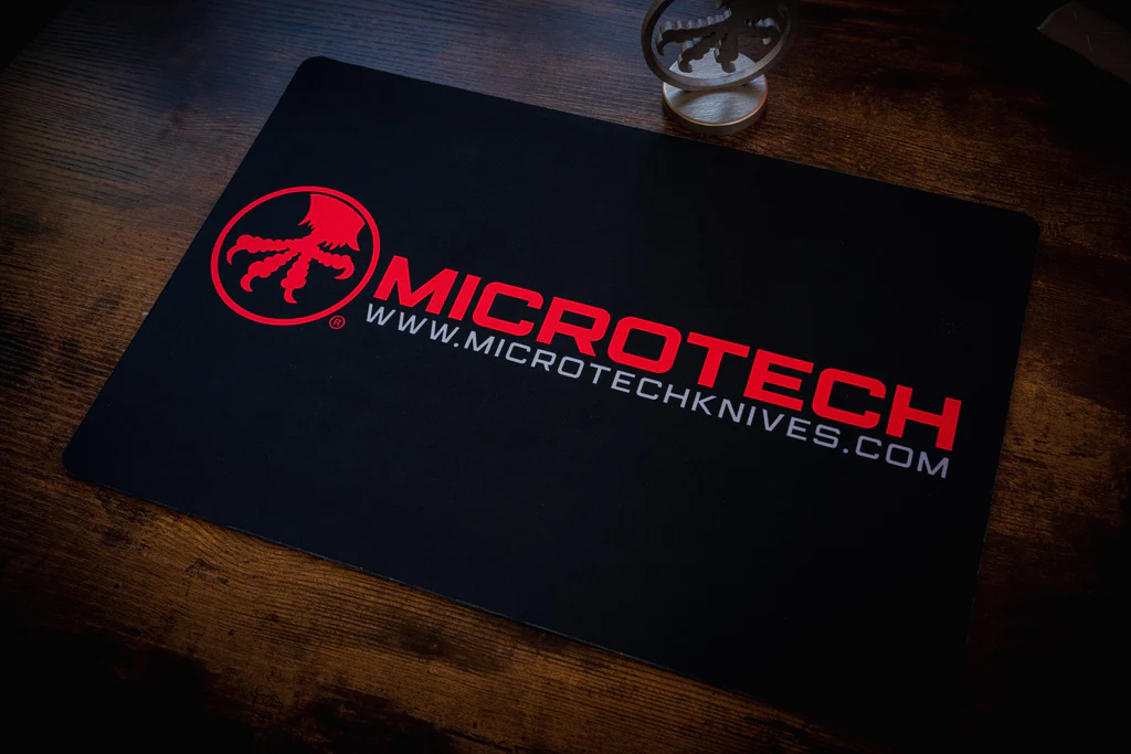 Microtech Oversized Shop Display Mat Mousepad - KnifeCenter - Discontinued