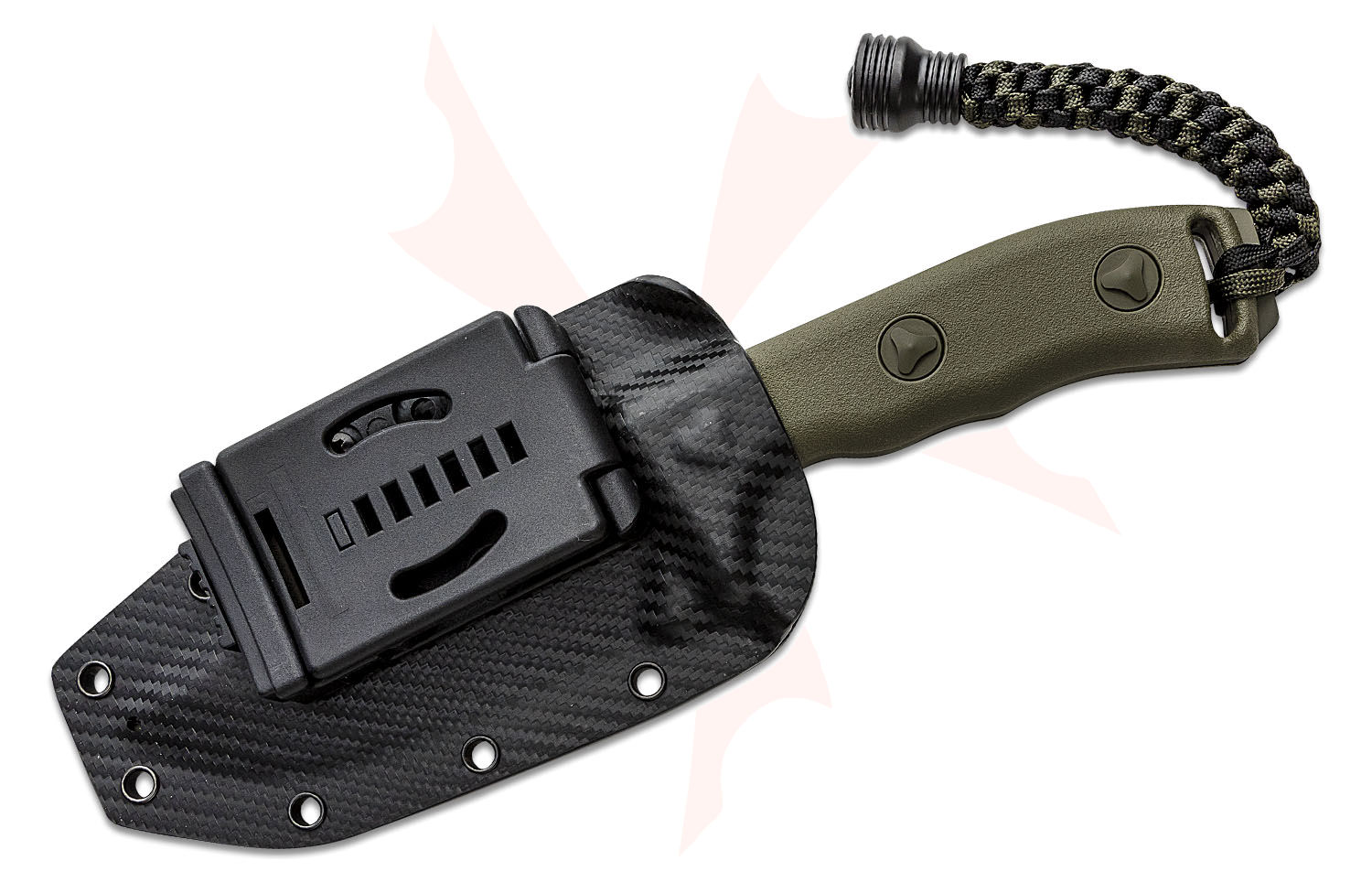 Microtech 102-1OD Currahee Combat Fixed Blade Knife 4.75" OD Green ...