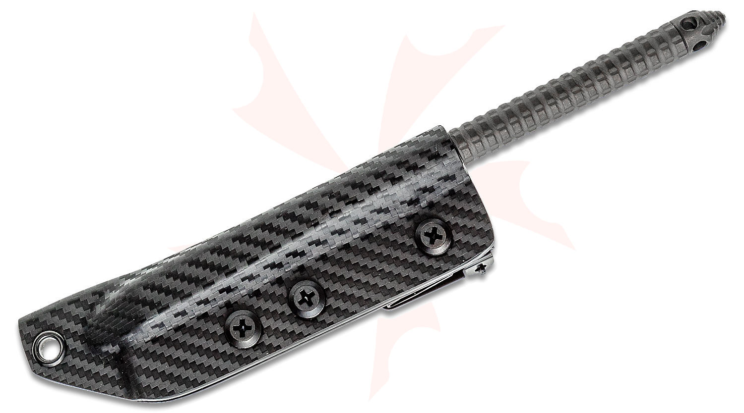 Microtech 112-1DLC TAC-P Black DLC Stainless Steel Tactical Spike with ...