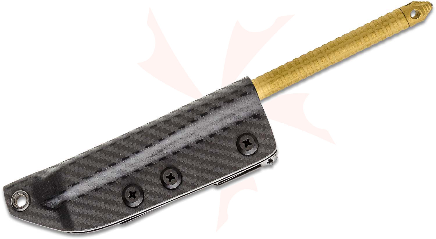 Microtech 112-1TINS Signature Series TAC-P Gold Titanium Nitride Coated ...