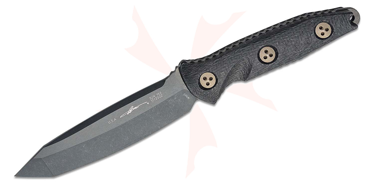 Microtech 114-1DLCCFS Signature Series Socom Alpha Fixed Blade Knife 5. ...