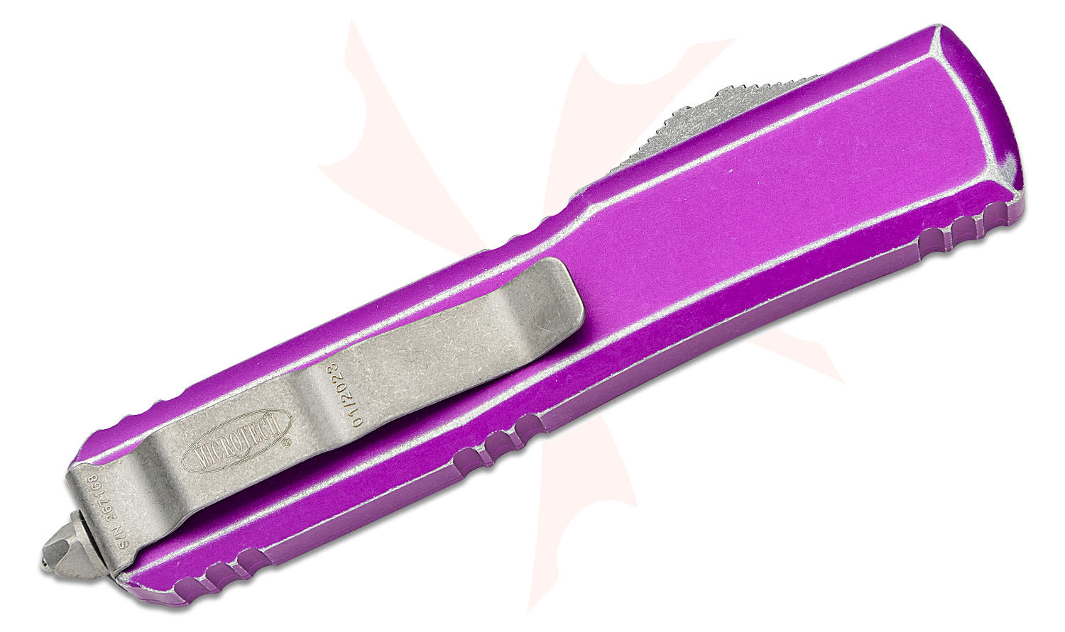 Microtech 121-10DVI Ultratech AUTO OTF Knife 3.46" Apocalyptic Drop ...