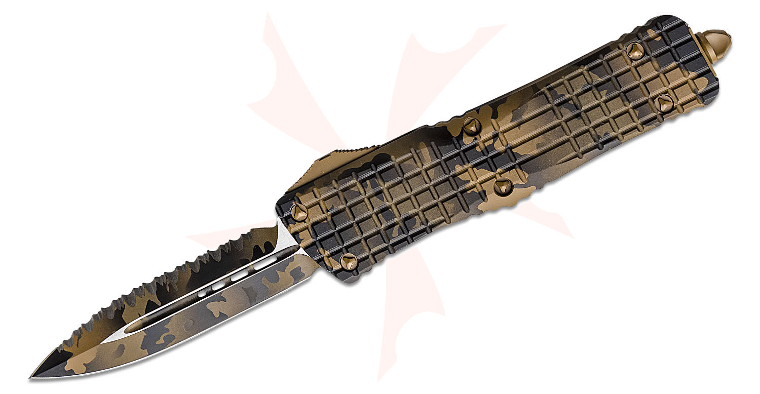 Microtech 142-3FRCCS Signature Series Combat Troodon AUTO OTF Knife 3. ...