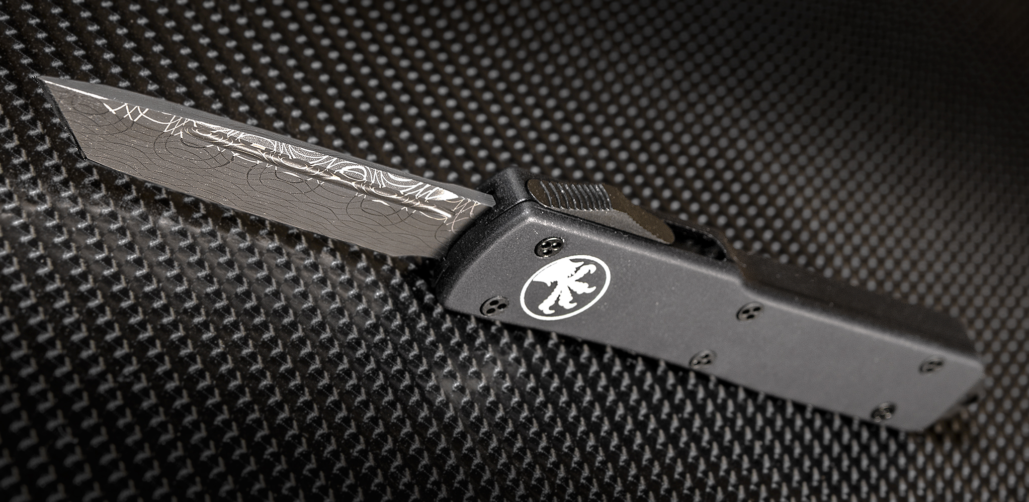 Microtech 149-16 Limited Edition UTX-70 OTF AUTO 2.41" Spirograph ...