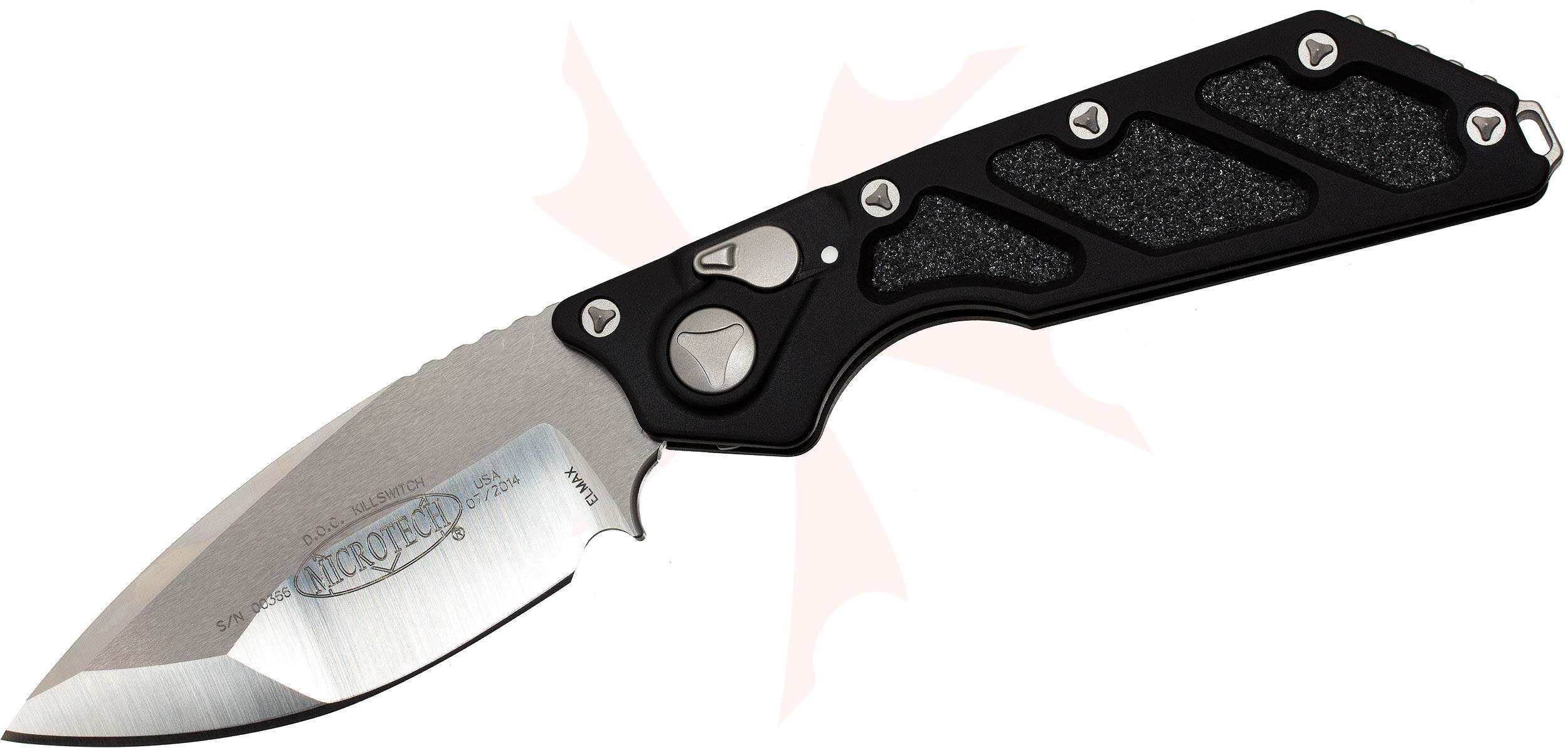 Microtech 154-4 DOC Killswitch Death on Contact AUTO 4" Satin Plain ...