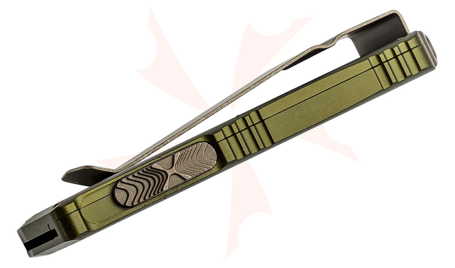 Microtech 157-13APOD Exocet OTF Money Clip AUTO Knife 1.98" Bronze ...