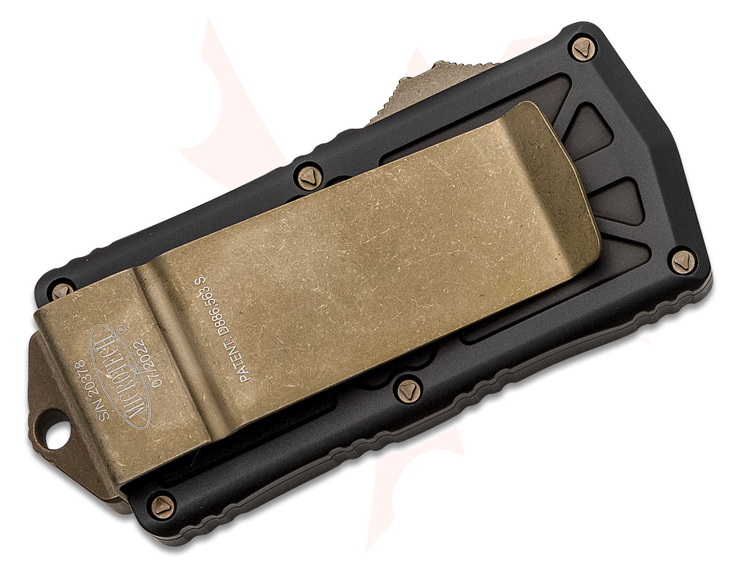 Microtech 157-13AP Exocet OTF Money Clip AUTO Knife 1.98" Bronze ...