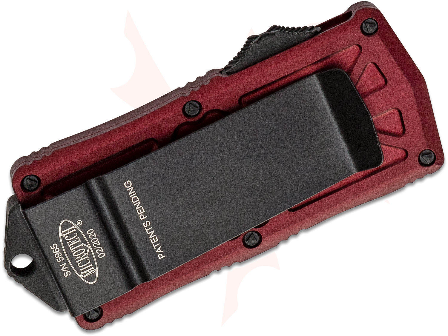 Microtech 157-1MR Exocet OTF Money Clip AUTO Knife 1.98" Black Double ...