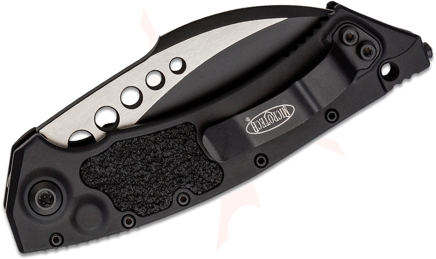 Microtech 166-1T Hawk Tactical AUTO Folding Knife 3.95" Black Karambit ...