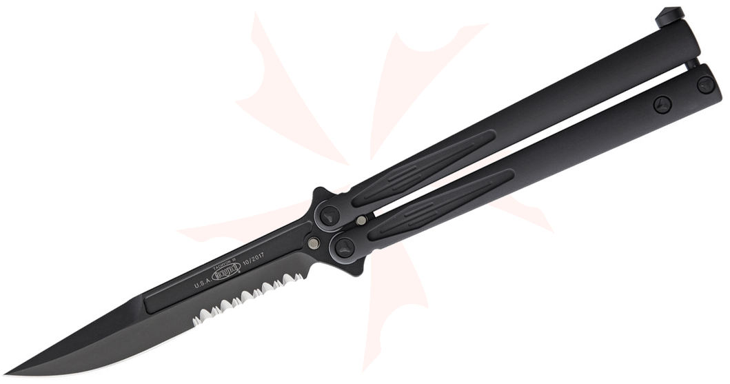 Microtech 173-2T Tachyon III Tactical Balisong Butterfly Knife 4.5 ...