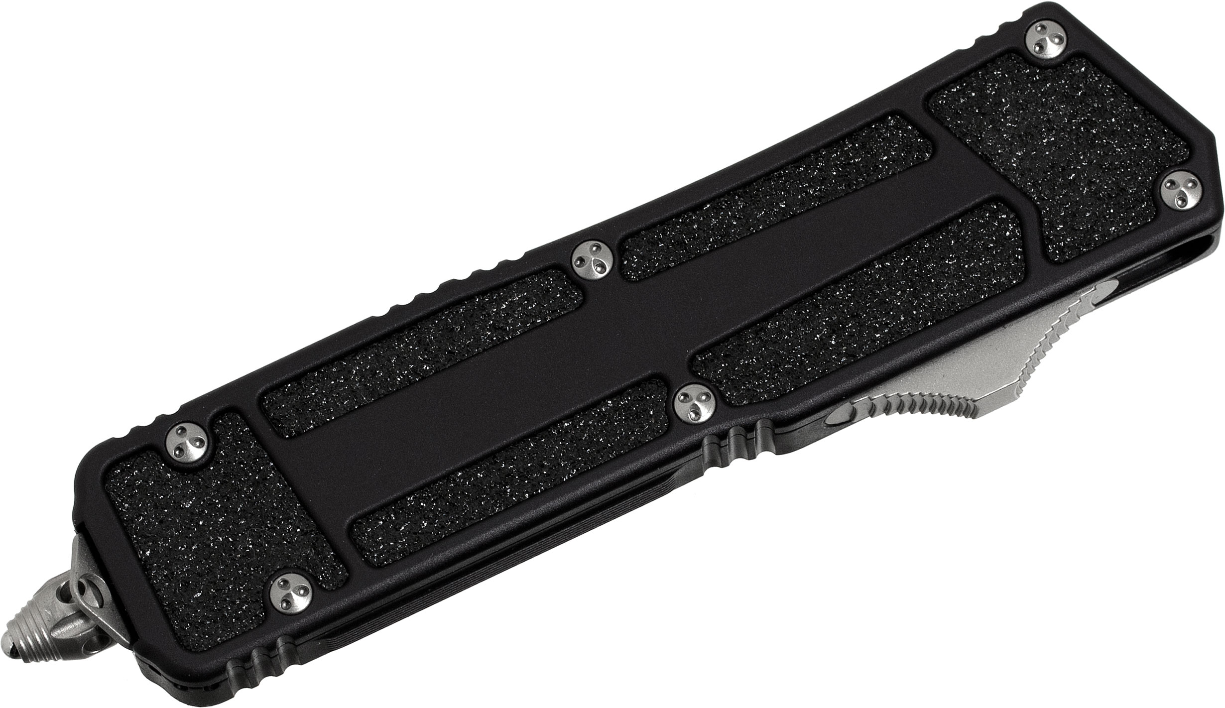 Microtech 180-4 QD Scarab AUTO OTF 3.5" Satin Double Plain Edge Blade ...