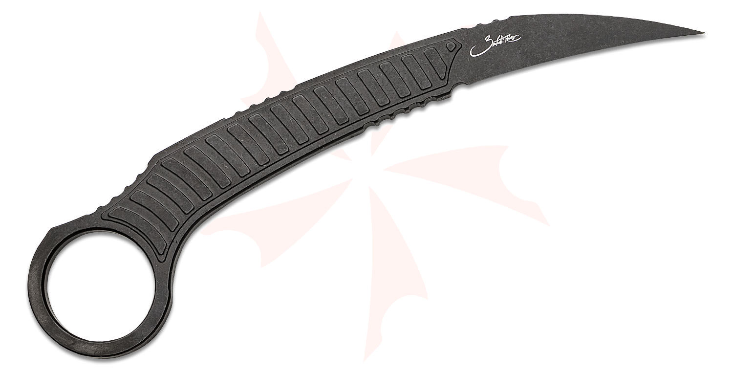 Microtech/Bastinelli Creations 215-1DLCS Signature Series Feather Fixed ...