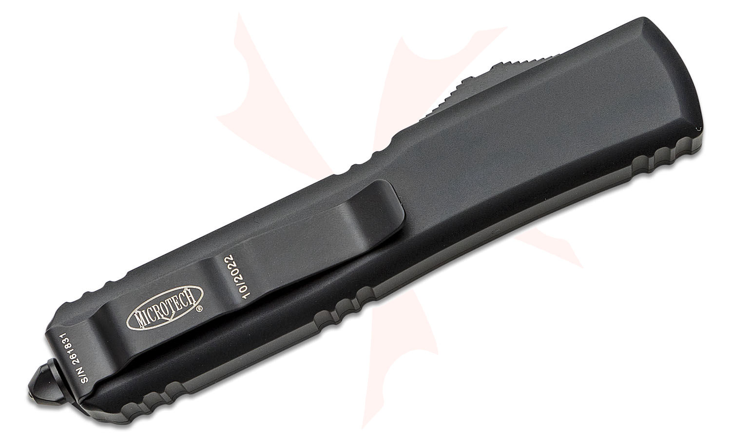 Microtech 223-1T Spartan Ultratech Tactical AUTO OTF 3.46" Black Double ...