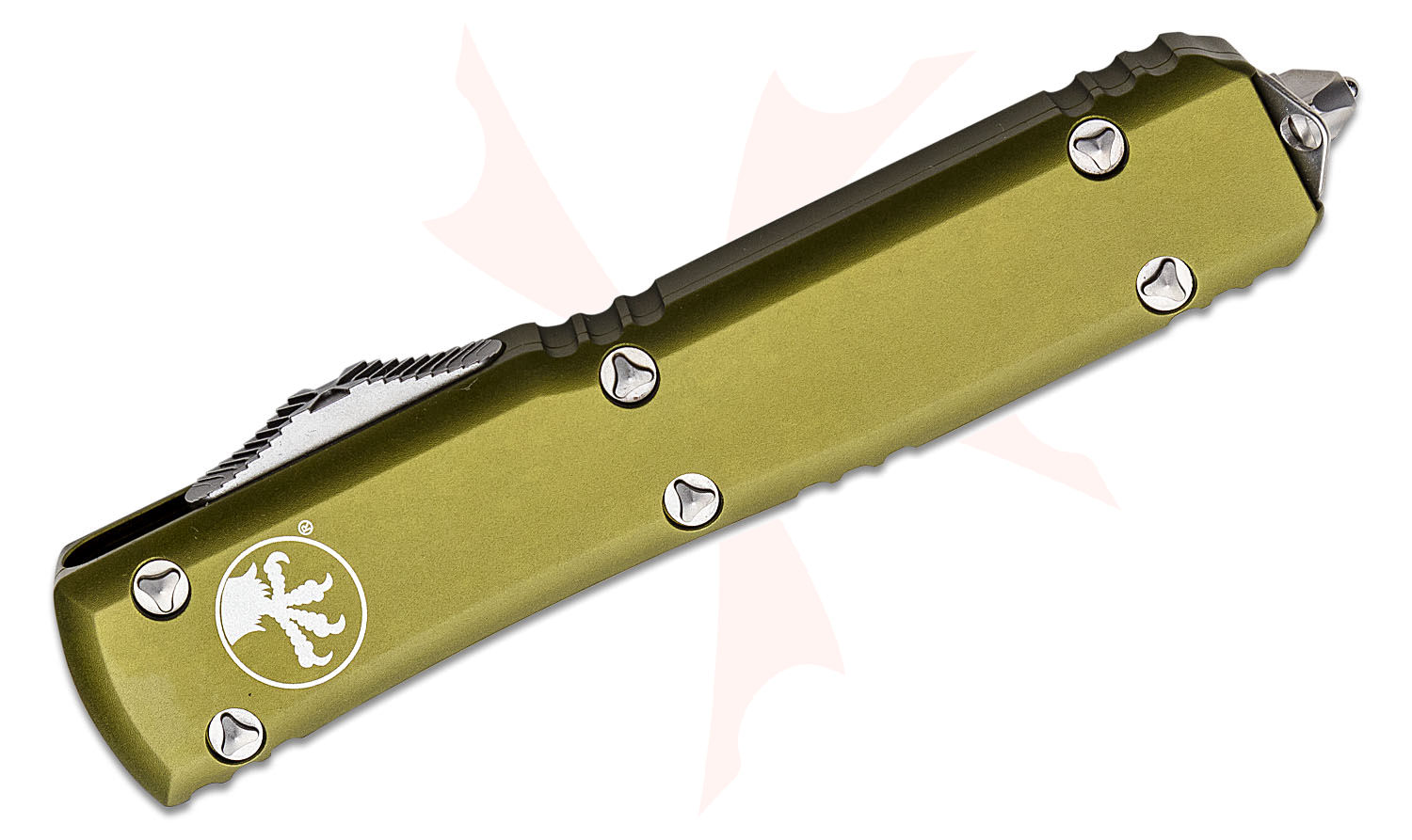 Microtech 223-4OD Spartan Ultratech AUTO OTF 3.46" Satin Double Edge ...
