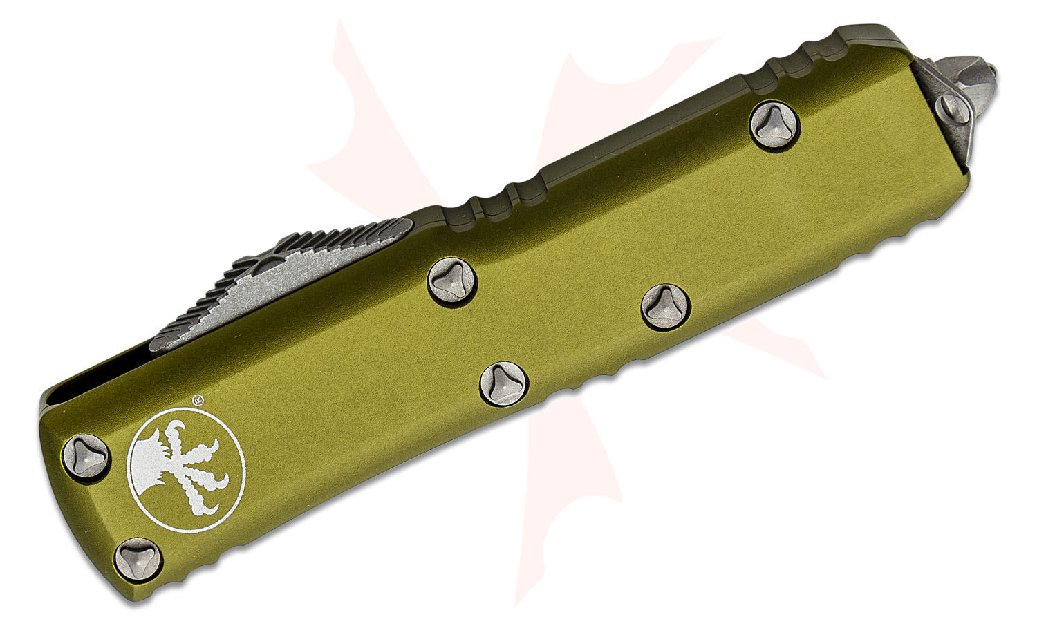 Microtech 230-10APOD Spartan UTX-85 AUTO OTF 3" Apocalyptic Double Edge ...