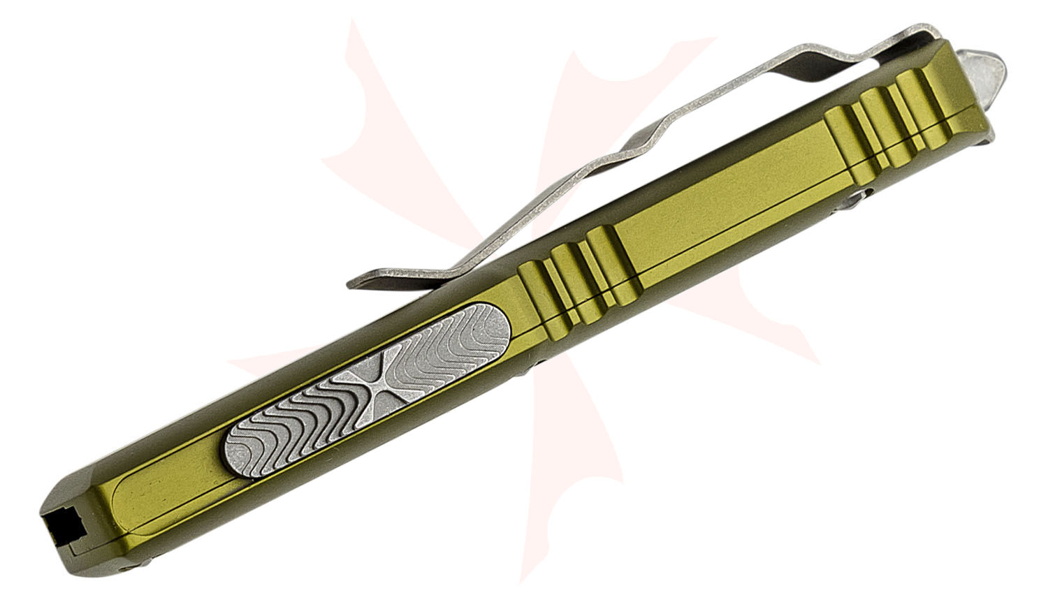 Microtech 230-10APOD Spartan UTX-85 AUTO OTF 3" Apocalyptic Double Edge ...