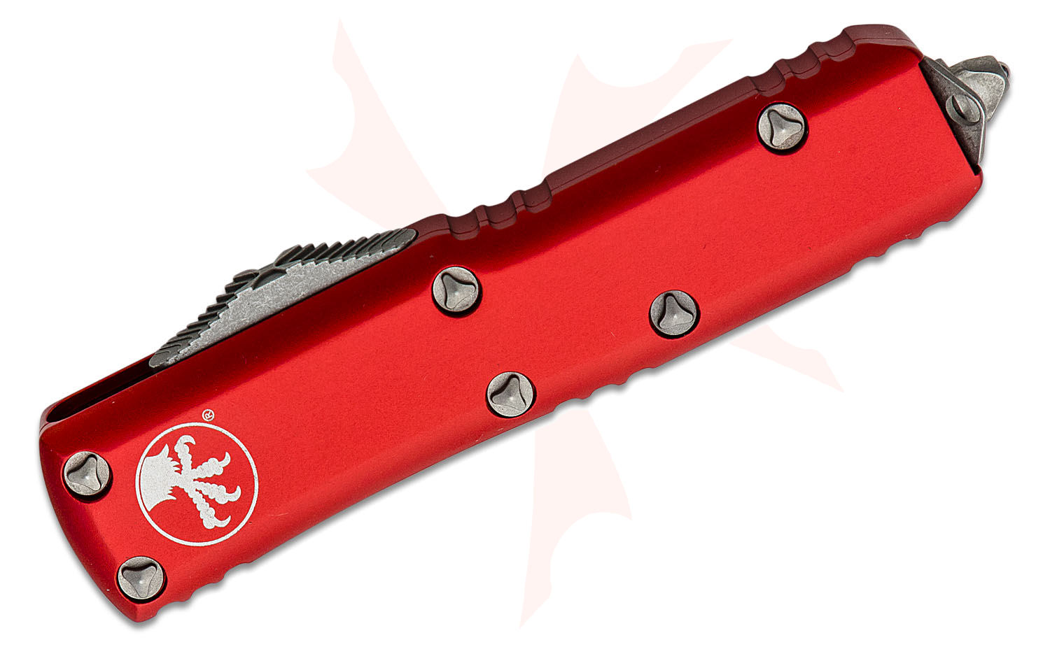 Microtech 230-10APRD Spartan UTX-85 AUTO OTF 3" Apocalyptic Double Edge ...