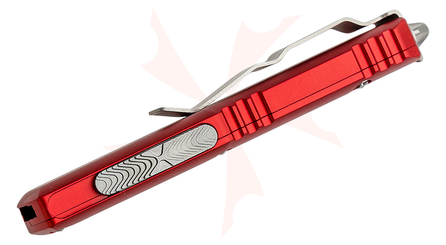 Microtech 230-10RD Spartan UTX-85 AUTO OTF 3" Stonewashed Double Edge ...