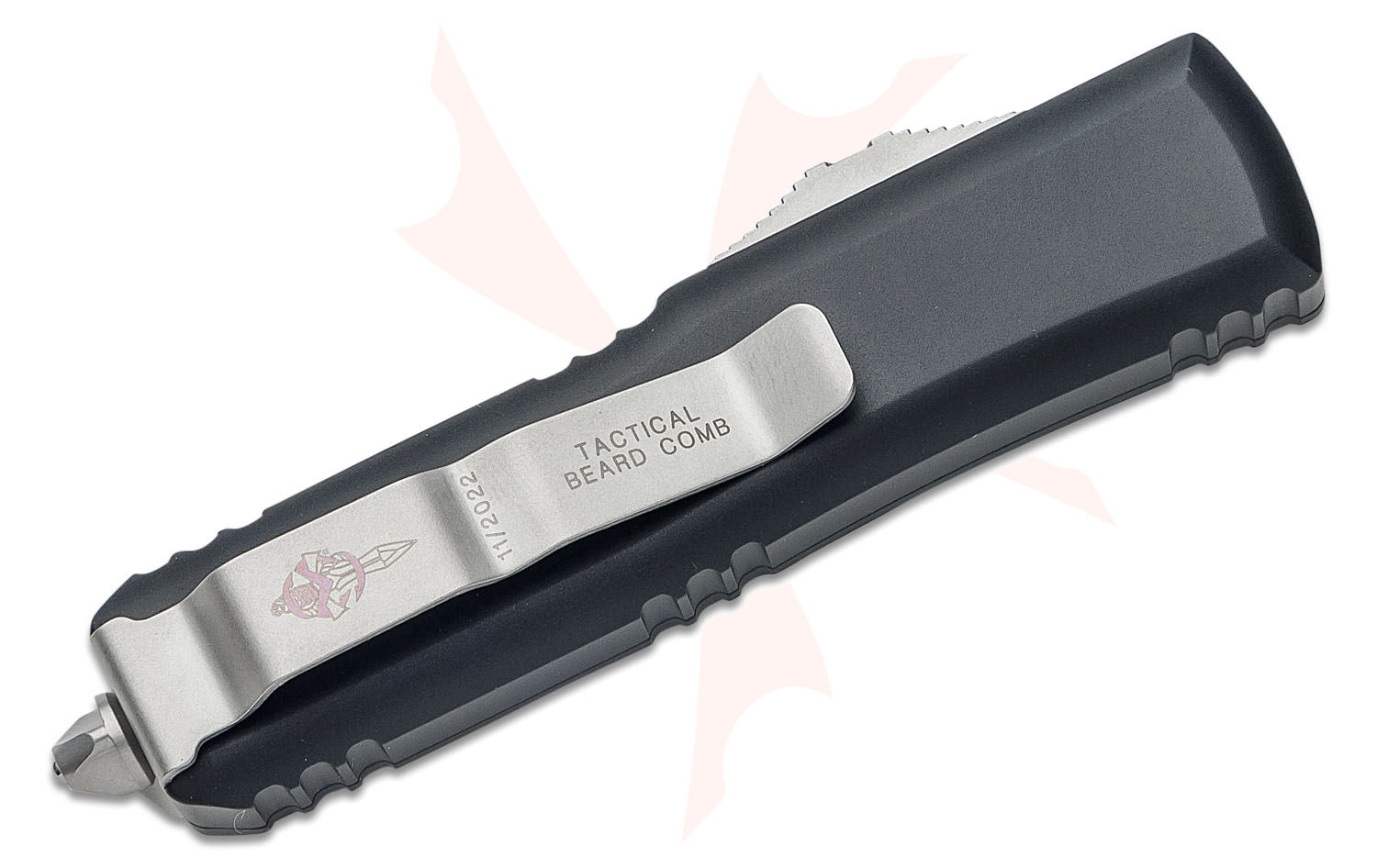 Microtech "Marfione Custom Knives" UTX-85 OTF Knife Tactical Beard Comb ...