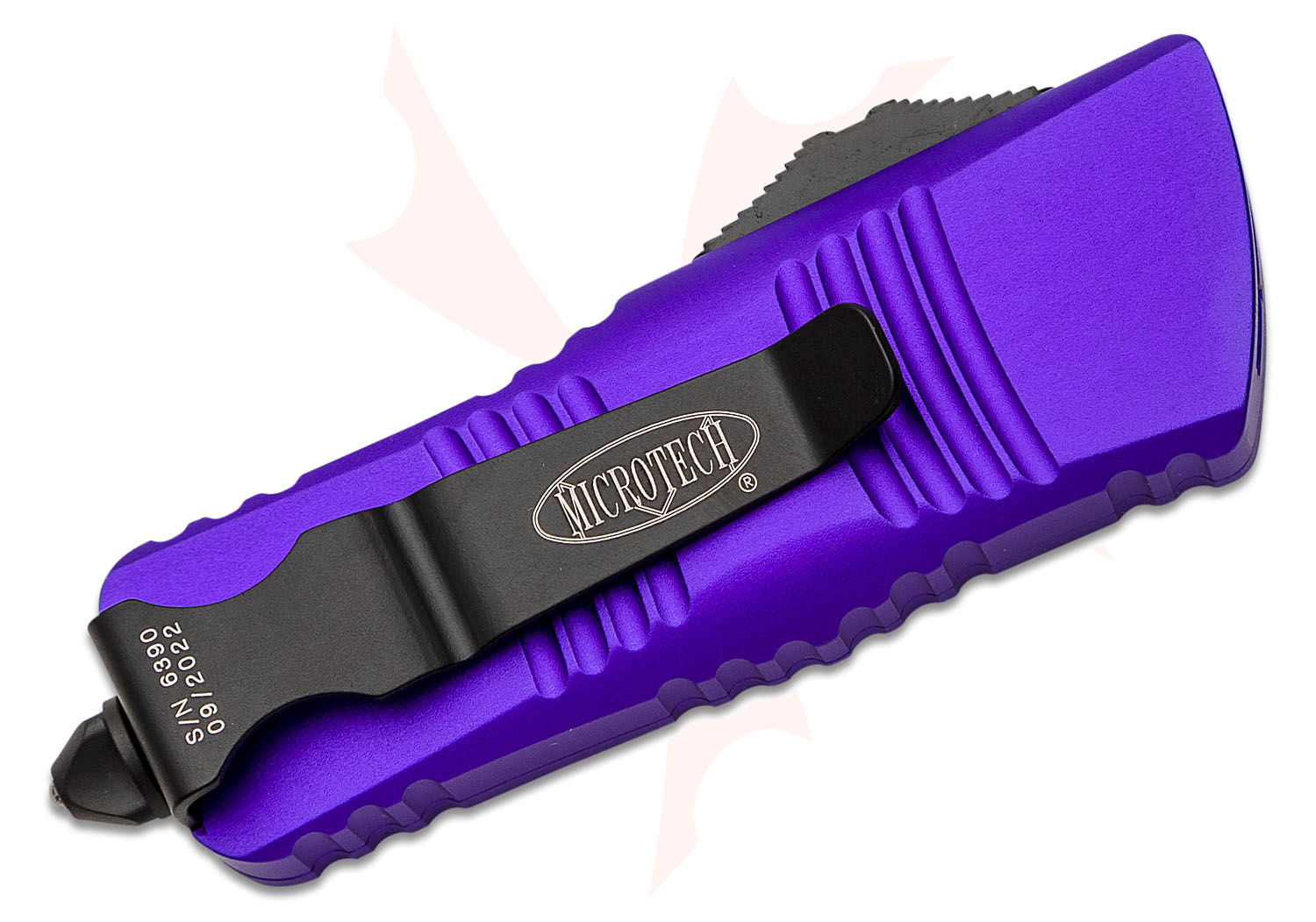 Microtech 238-1PU Troodon Mini OTF AUTO Knife 1.99" Black Double Edge ...