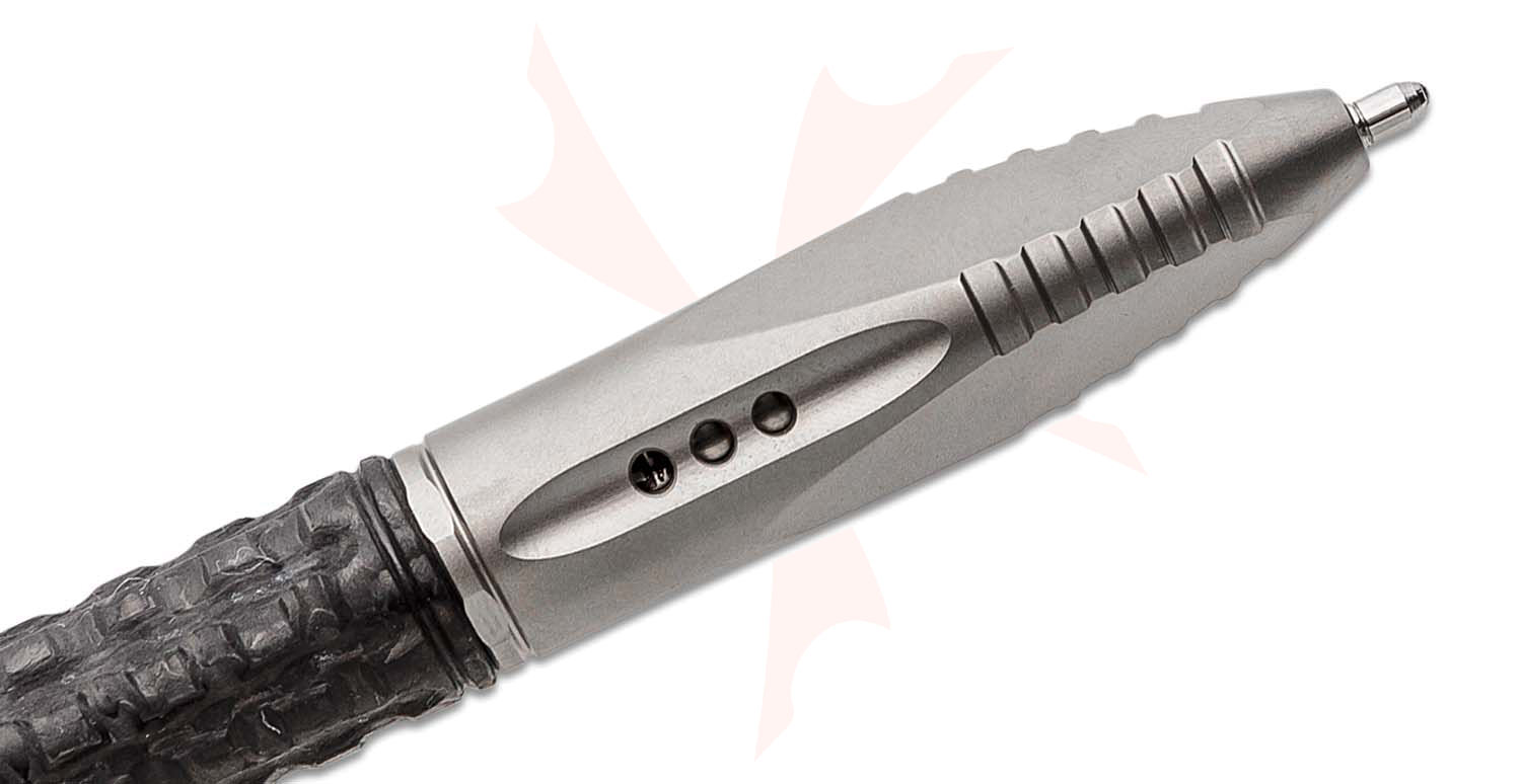 Microtech Kyroh Standard Bead Blasted Bolt-Action Titanium Pen with ...