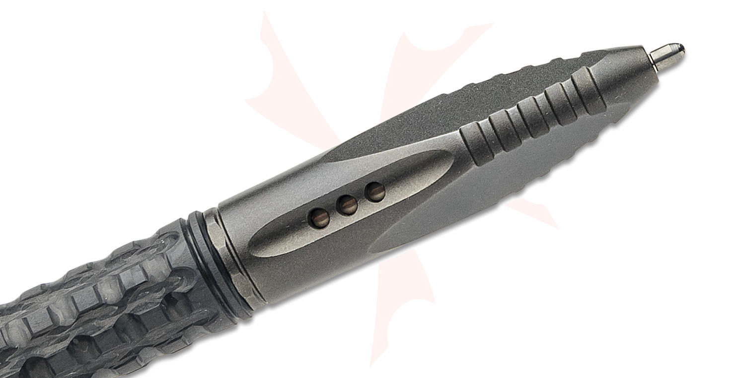 Microtech Kyroh Standard Shot Peened Bolt-Action Titanium Pen with ...