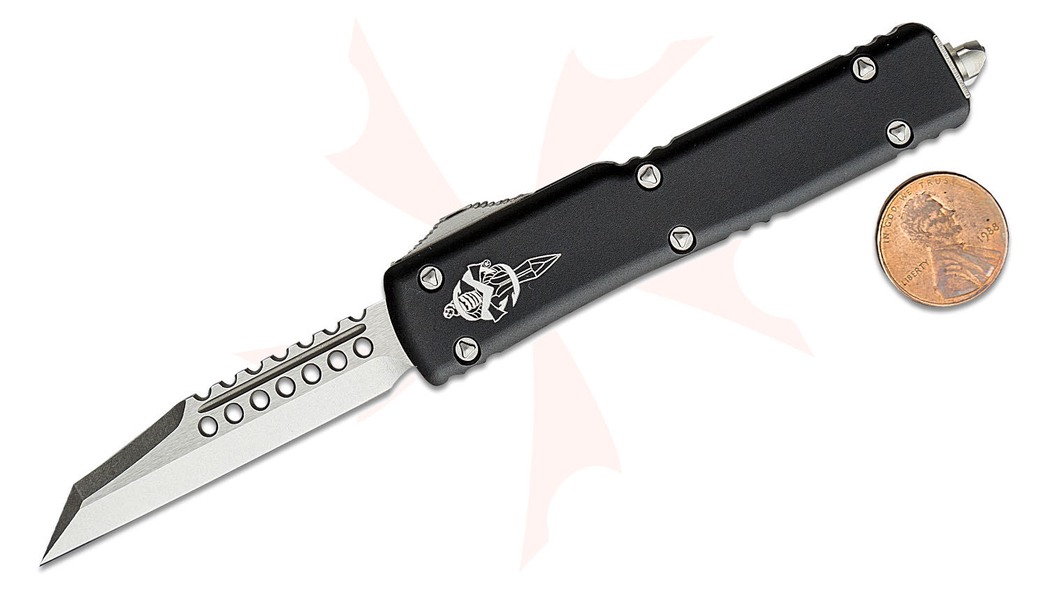 Microtech 419W-10S Signature Series UTX-70 Warhound AUTO OTF 2.41 ...