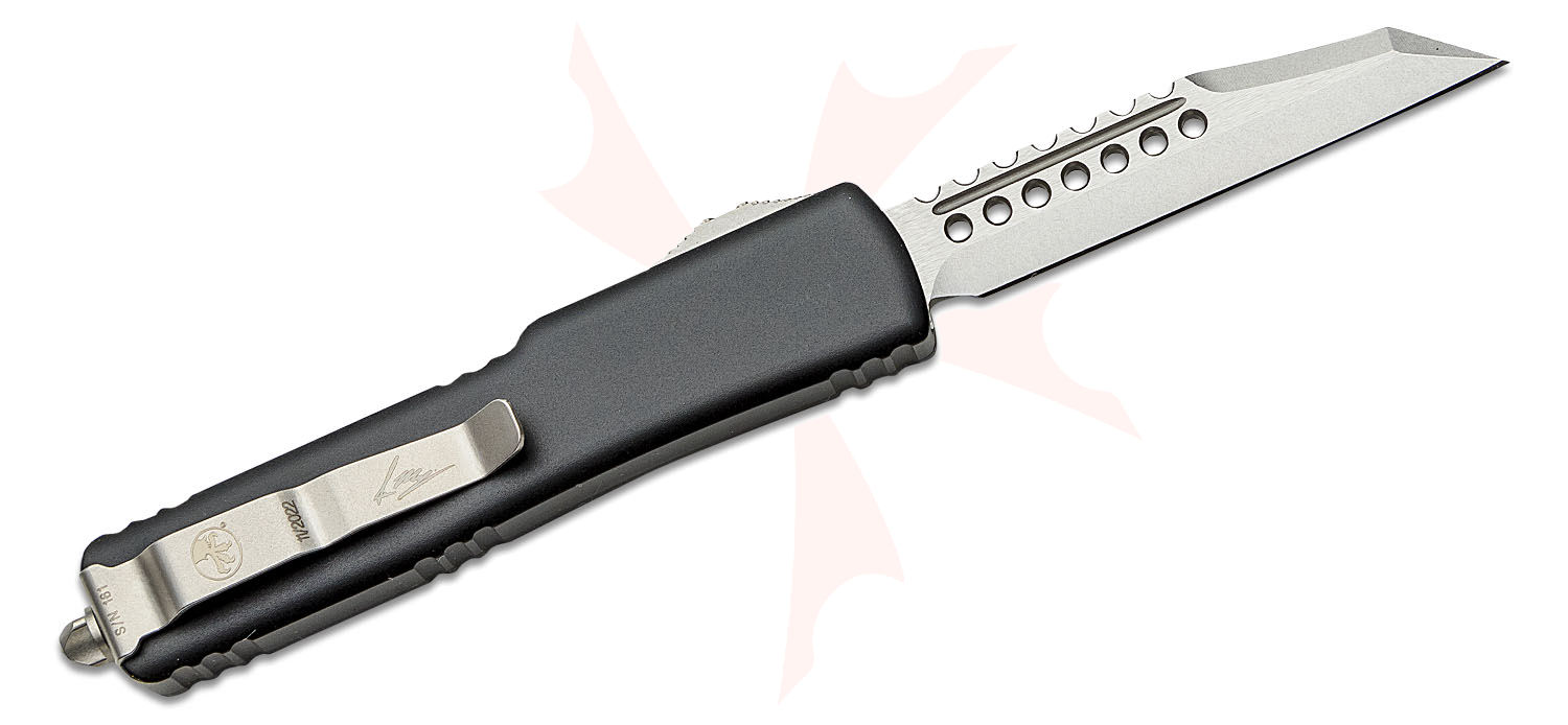 Microtech 419W-10S Signature Series UTX-70 Warhound AUTO OTF 2.41 ...