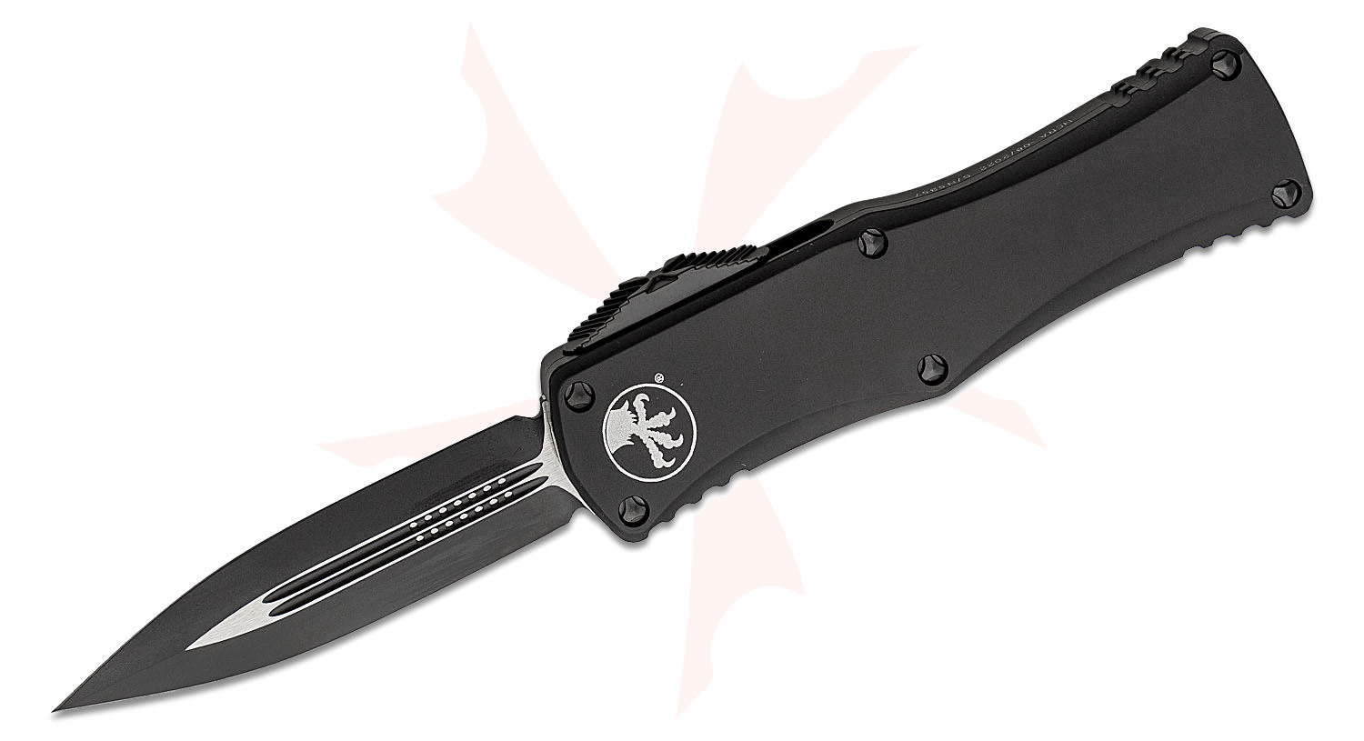 Microtech 702-1T Hera Tactical OTF AUTO Knife 3.125" Black Double Edge ...