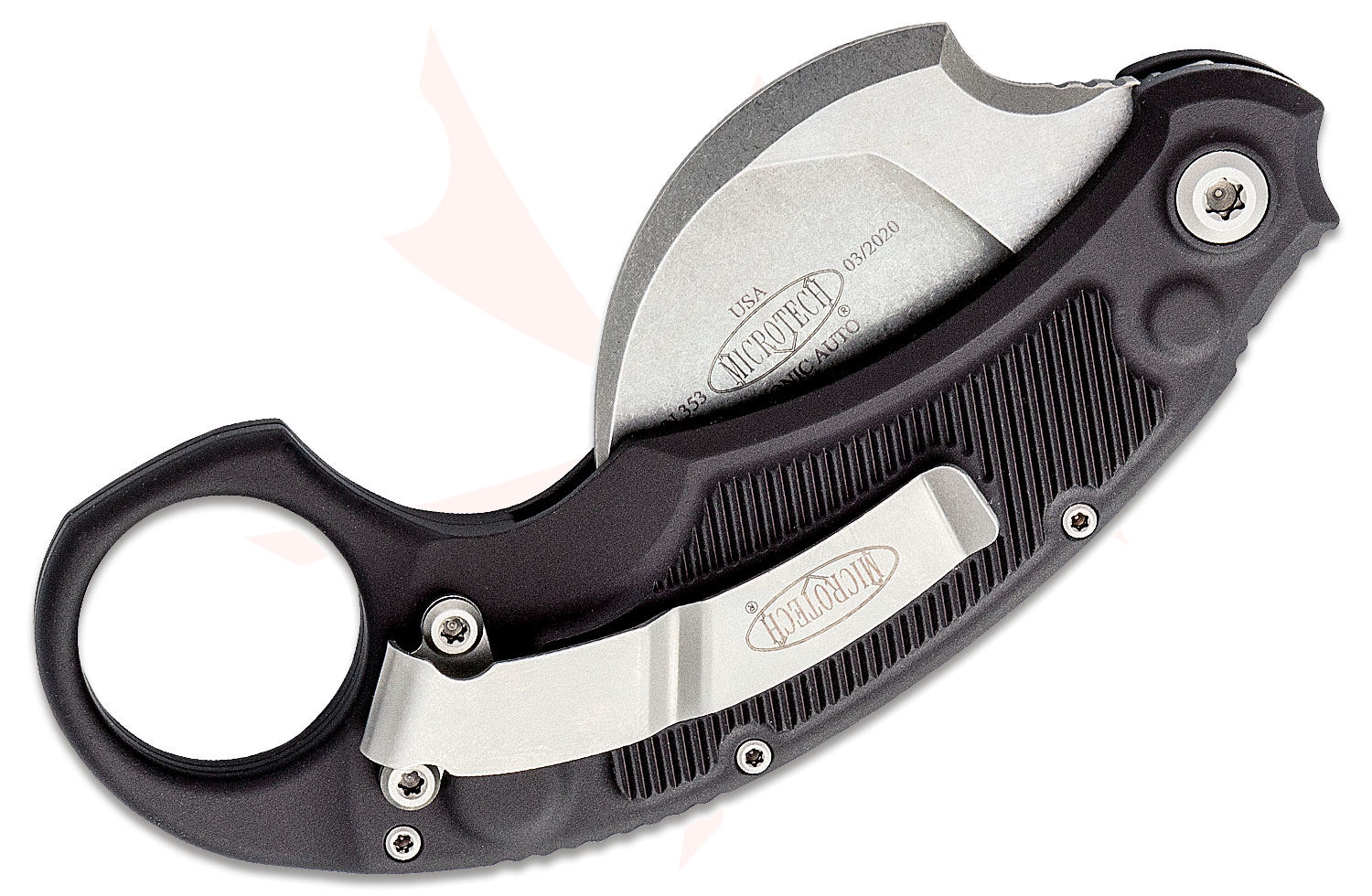 Microtech/Bastinelli Creations 168-10 Iconic AUTO Folding Knife 2.125 ...