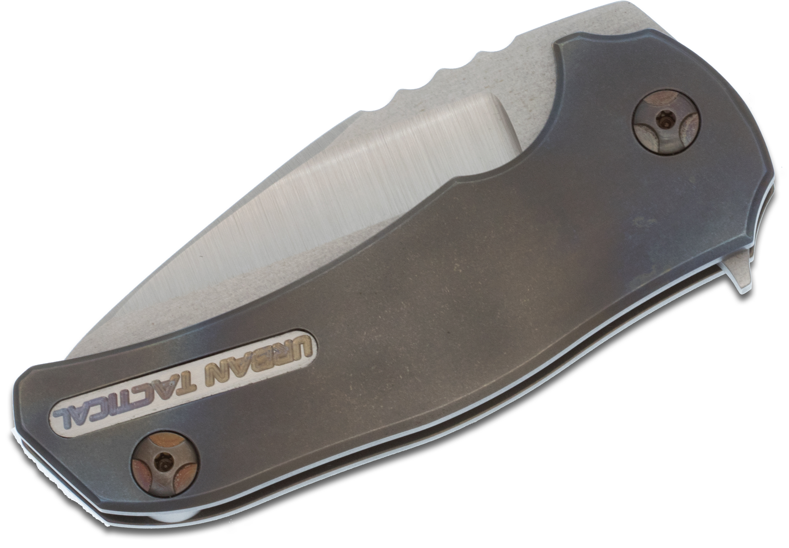 Mikkel Willumsen Custom CWC Flipper 3.375" CPM154 Two-Tone Compound ...