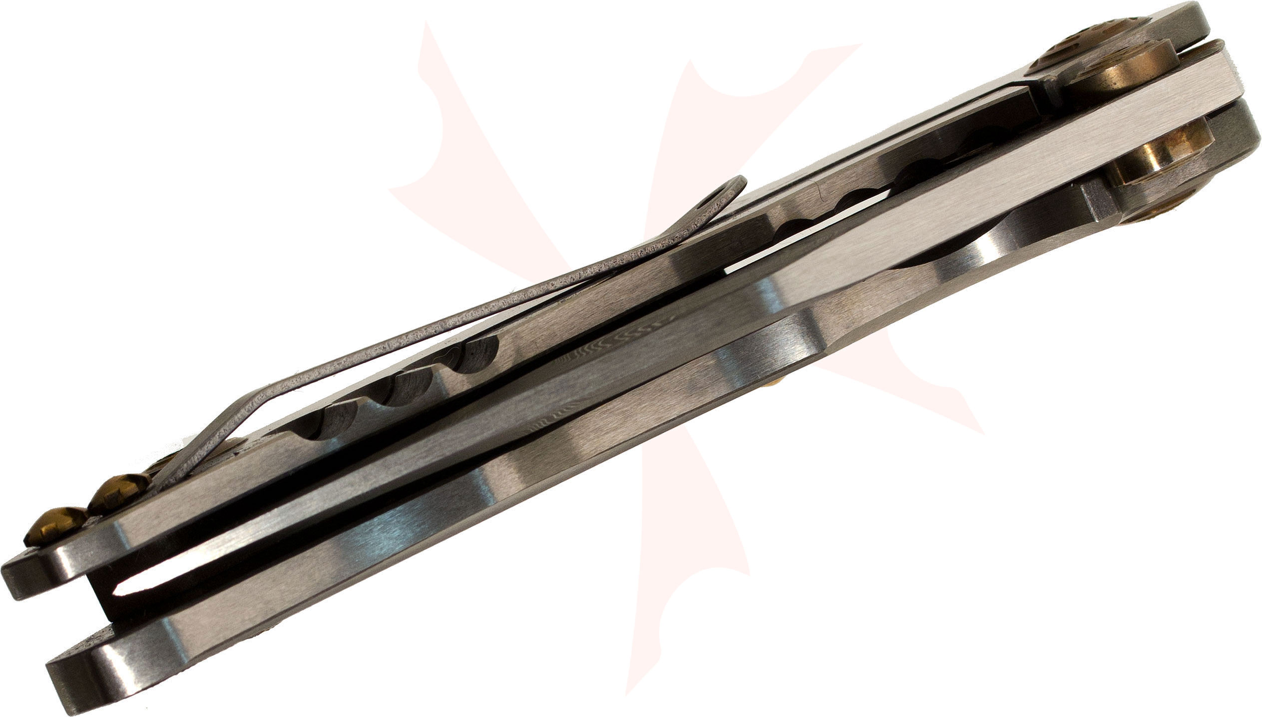 Mikkel Willumsen Urban Tac Damascus Custom 3.5" Chad Nichols Damascus ...