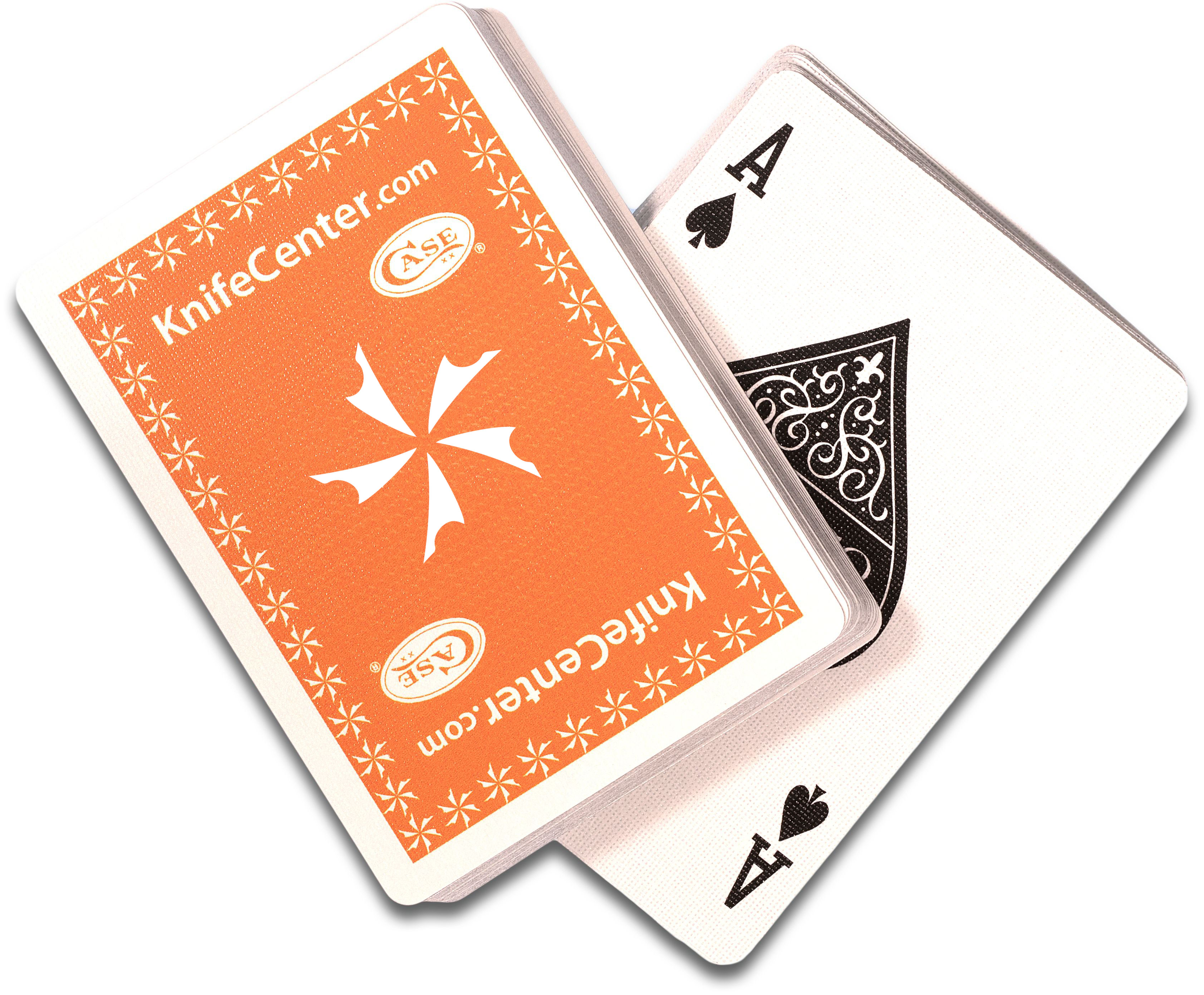 KnifeCenter/Case Gemaco Playing Cards, Orange - KnifeCenter