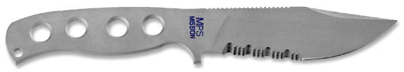 Mission Multi Purpose Titanium Survival Knife Combo Edge - KnifeCenter ...