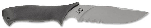 Mission Multi Purpose Tactical Knife Titanium Combo Edge - KnifeCenter ...