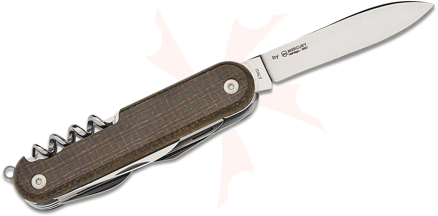 MKM Knives Campo 8 Multi-Tool Folding Knife 2.94" M390 Polished Pen ...