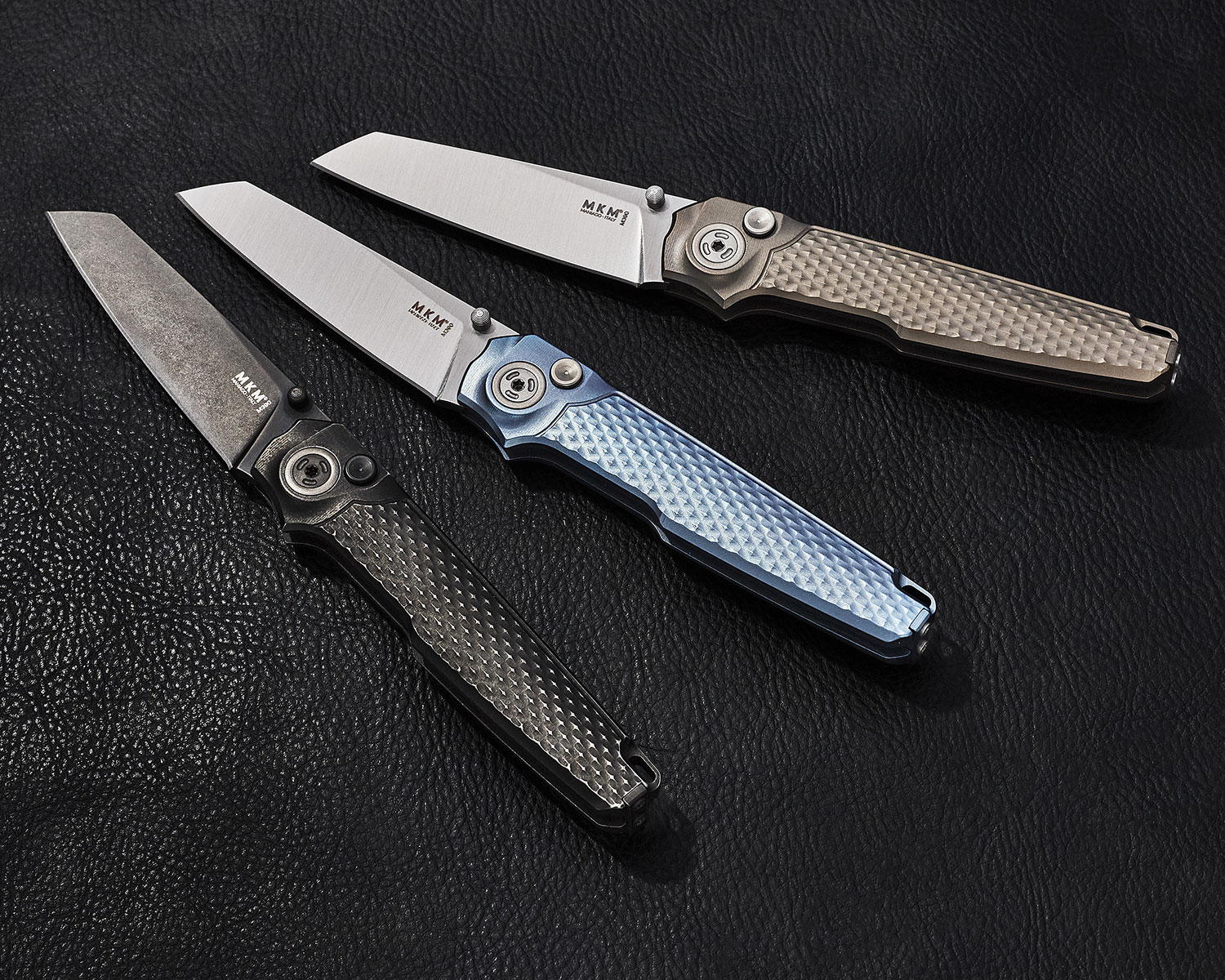 MKM LionSteel Simone Tonolli Miura Button Lock Folding Knife 2.72" M390 ...