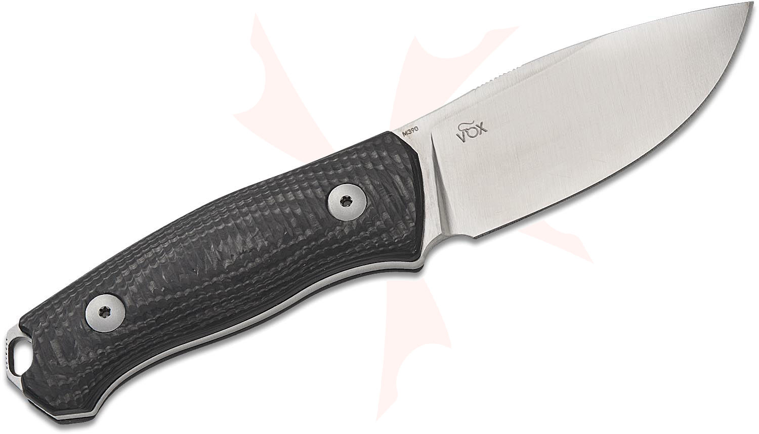 MKM Knives Jesper Voxnaes Small Lov Fixed Blade Knife 2.91" M390 Satin ...